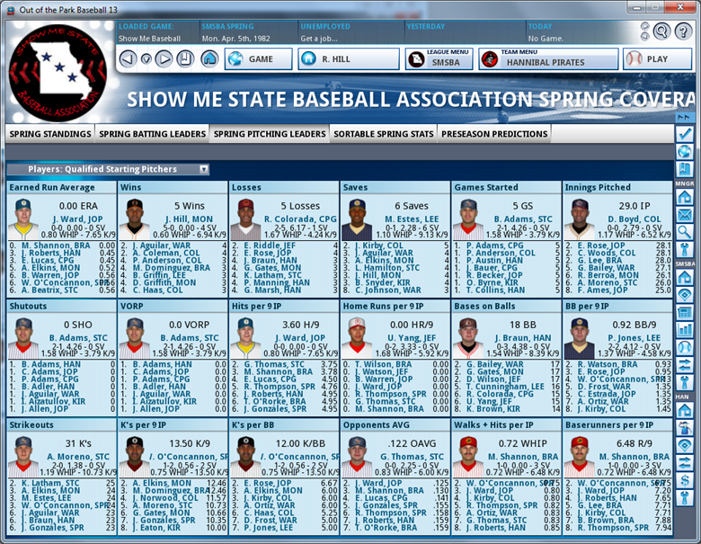 Show Me State Baseball Association - OOTP Developments Forums