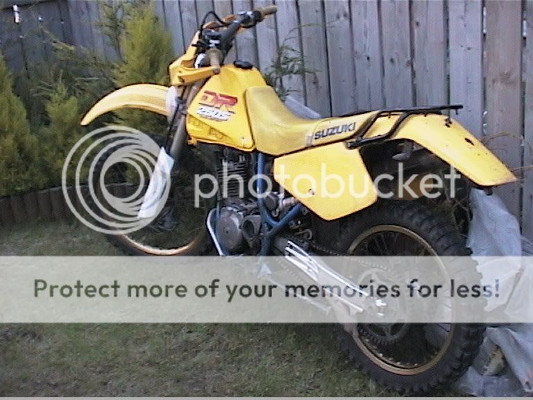 dr350 supermoto conversion - Bike Chat Forums