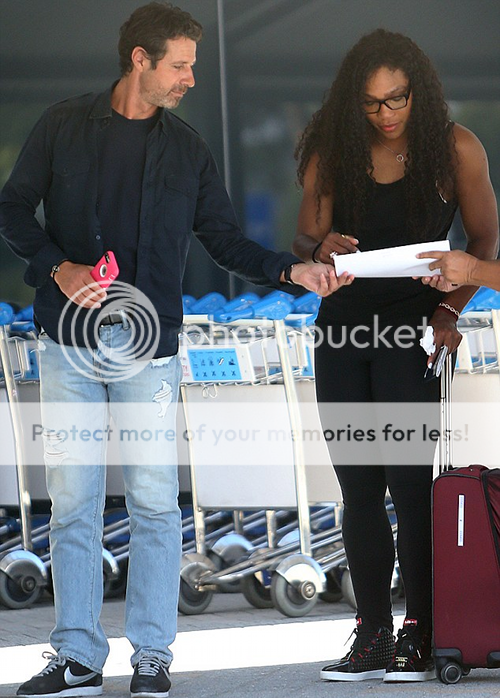 Serena Williams SNAPS Selfies With Boyfriend Patrick Mouratoglou Before ...