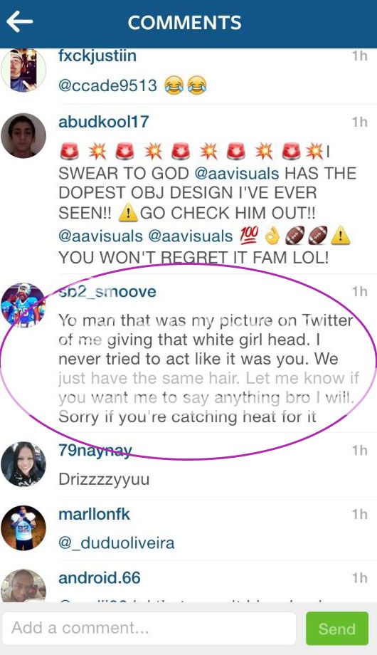 NSFW Mediatakeout got pics of odell eating the coochie