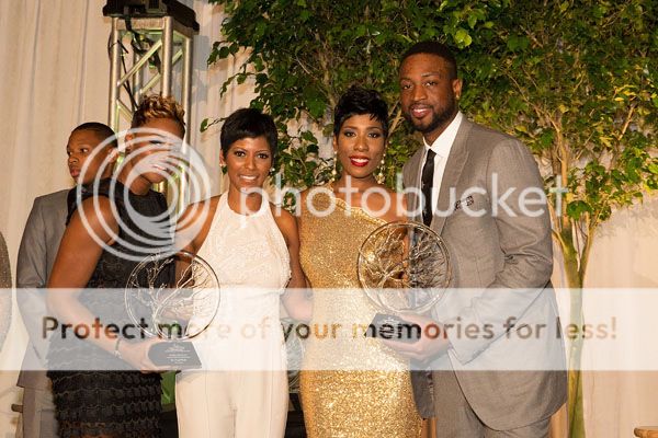 Dwyane Wade, His Sister Tragil Wade & Holly Robinson Peete Honored At ...