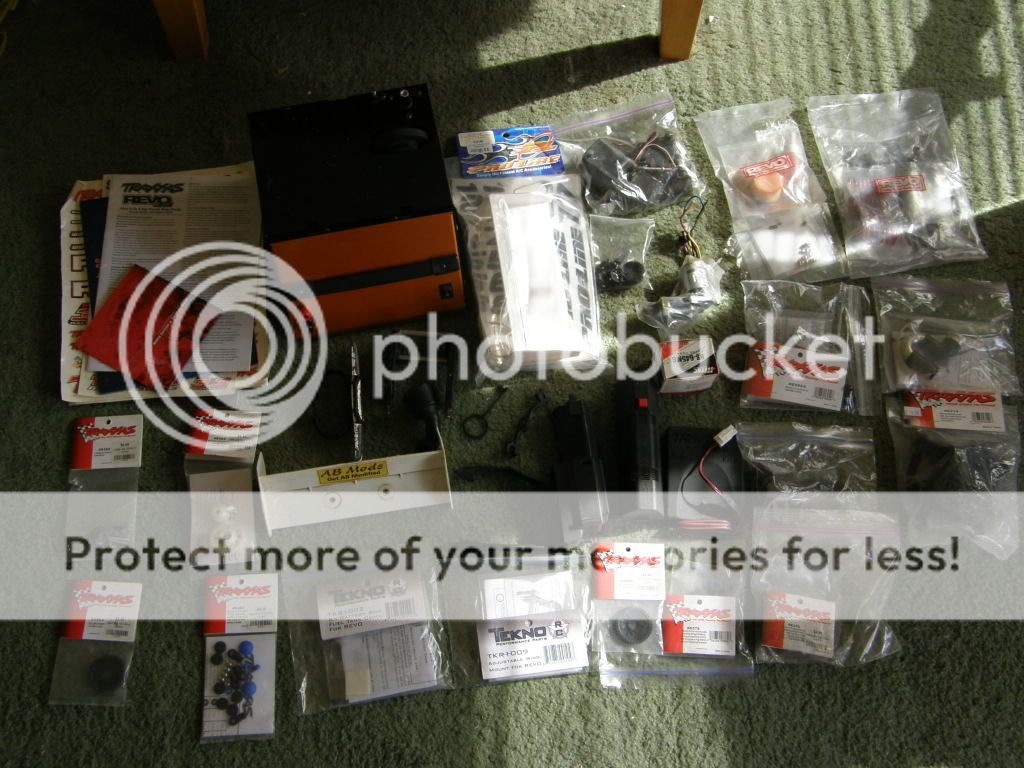 FS: TRX Revo 3.3, starter box, engines, pipes, and a ton of parts - R/C ...