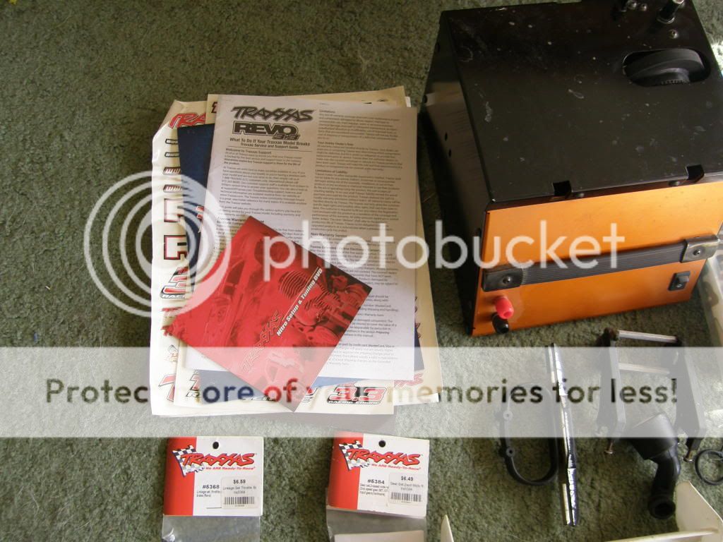 FS: TRX Revo 3.3, starter box, engines, pipes, and a ton of parts - R/C ...