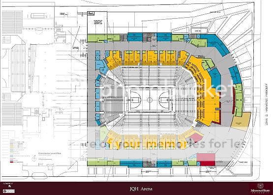 The new JQH Arena at Missouri State University - Springfield Branson ...