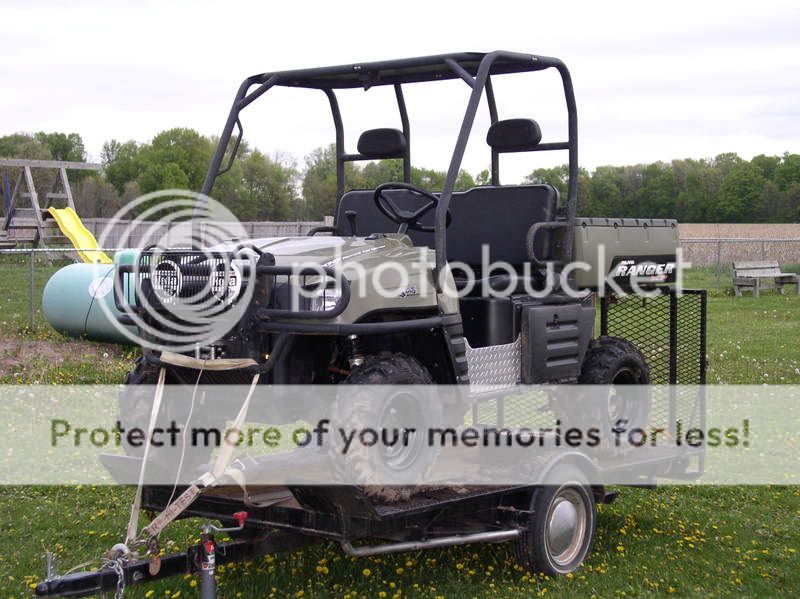 What size trailer | PRC Polaris Ranger Club