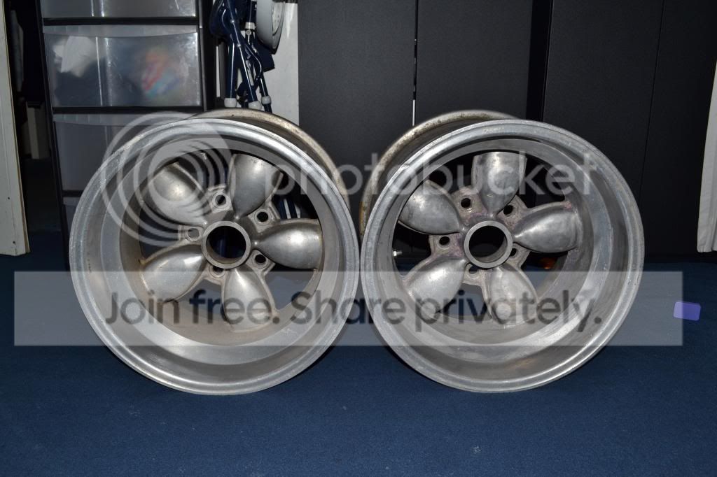 American 200 Daisy mag wheels pair 15x10j | Rods 'n' Sods - UK Hot Rod ...