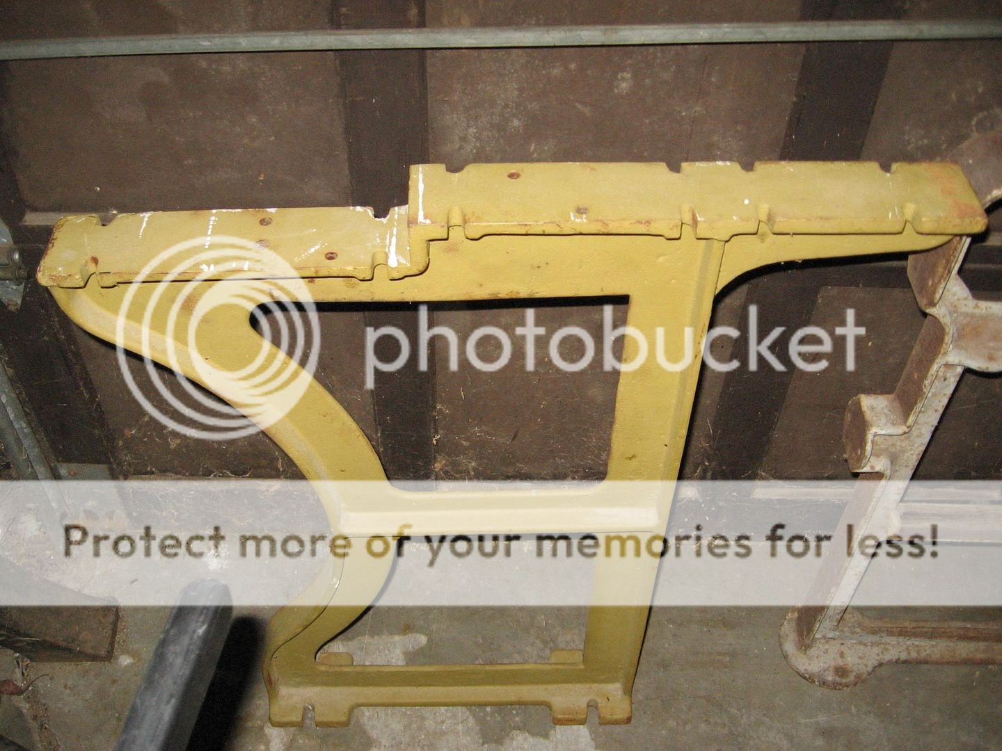 Cast Iron Machinist Bench Legs